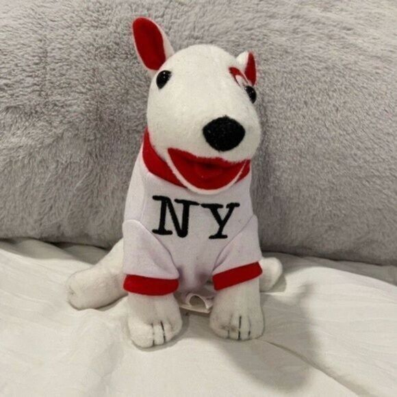 Target | Toys | Target Bullseye Dog Plush I Love Ny | Poshmark